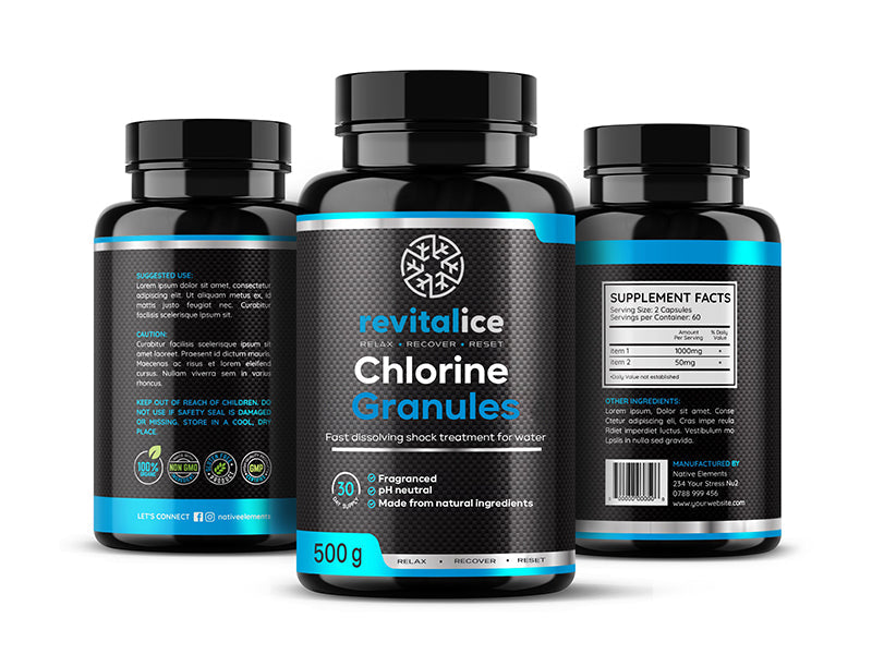 Ice Bath Chemicals - Ice Bath Cleaning Chlorine Granules, Conditioner ...